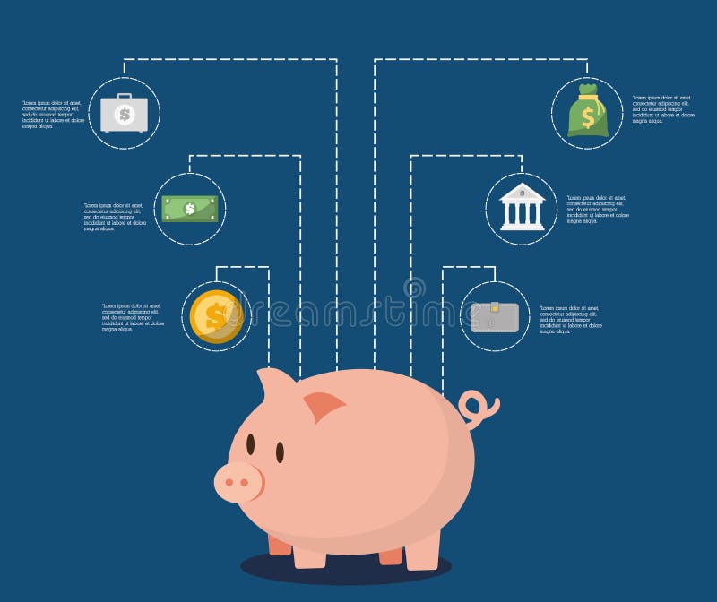 Infographics Money Design, Vector Illustration Stock Vector ...