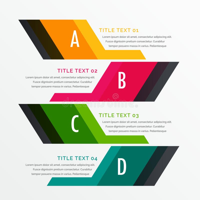 Infographics Options Design Template Stock Vector - Illustration of ...