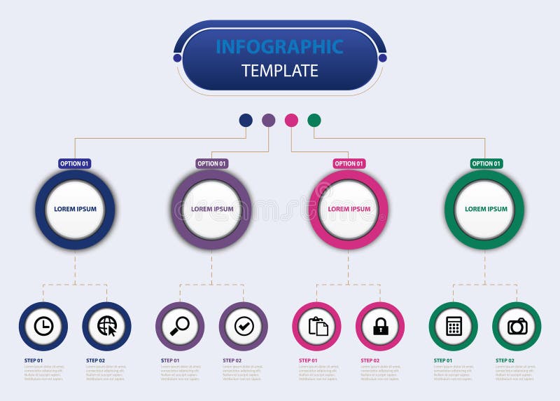Infographics Options Template,can Be Use for Workflow Layout,banner and ...