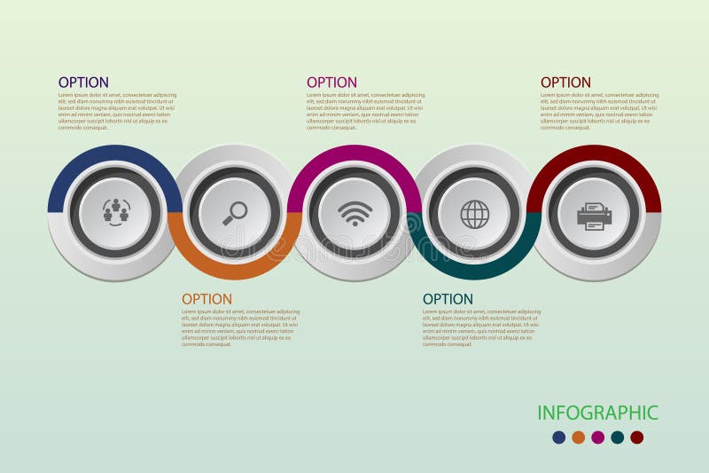 Infographics Options Template,can Be Use for Workflow Layout,business ...