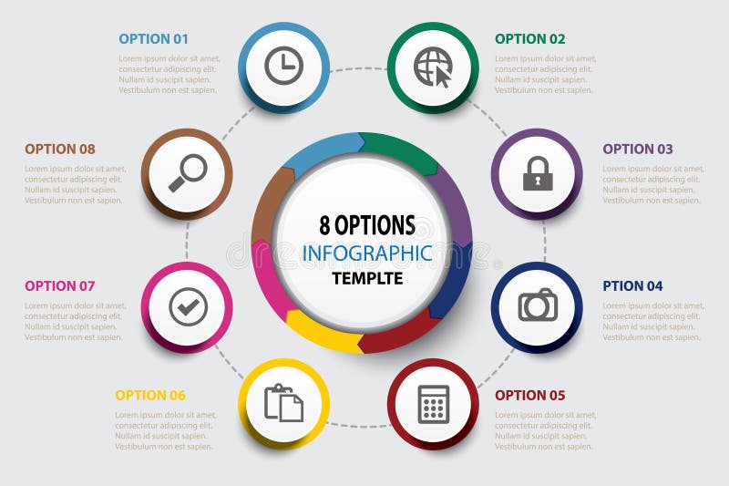 Infographics Options Template,can Be Use for Workflow Layout,business ...