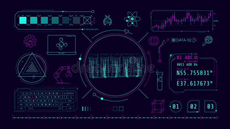 Infographics about Scientific Data Storage Animated on the Alpha ...