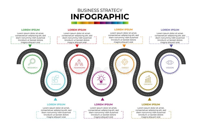 Infographics stock illustration. Illustration of work - 337278537