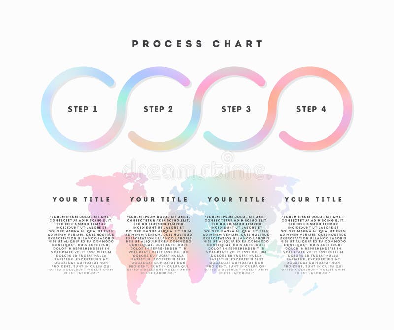 Infographics Step by Step Illustration Stock Vector - Illustration of ...