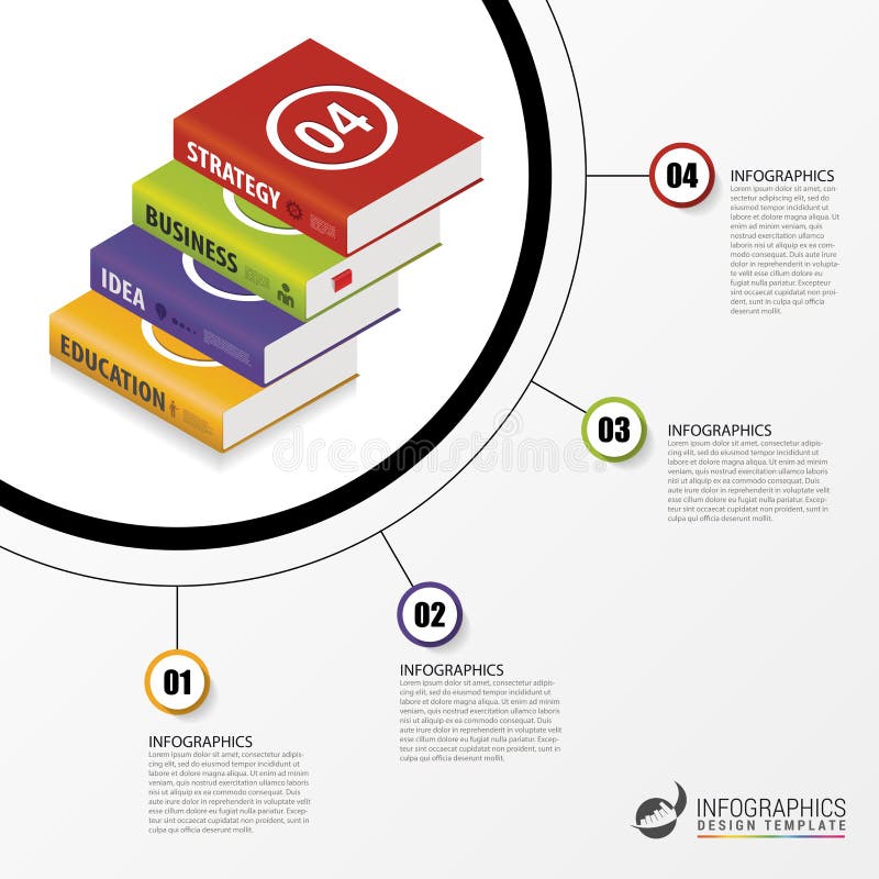 Books Step Education Infographics Stock Illustrations – 61 Books Step ...