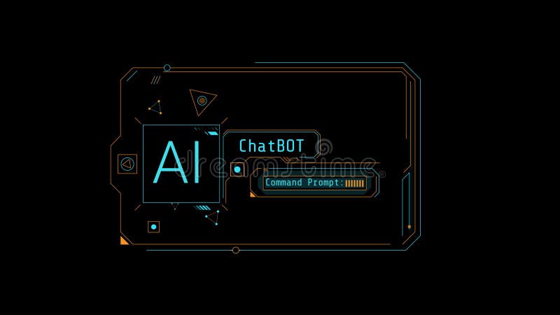 Infographics of AI and Chatbot Usage on Alpha Channel. Stock Video ...