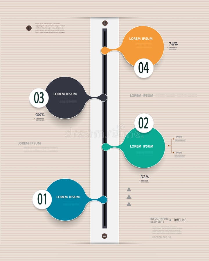 Infographics Timeline.Can Be Used for Web Design and Workflow Layout ...