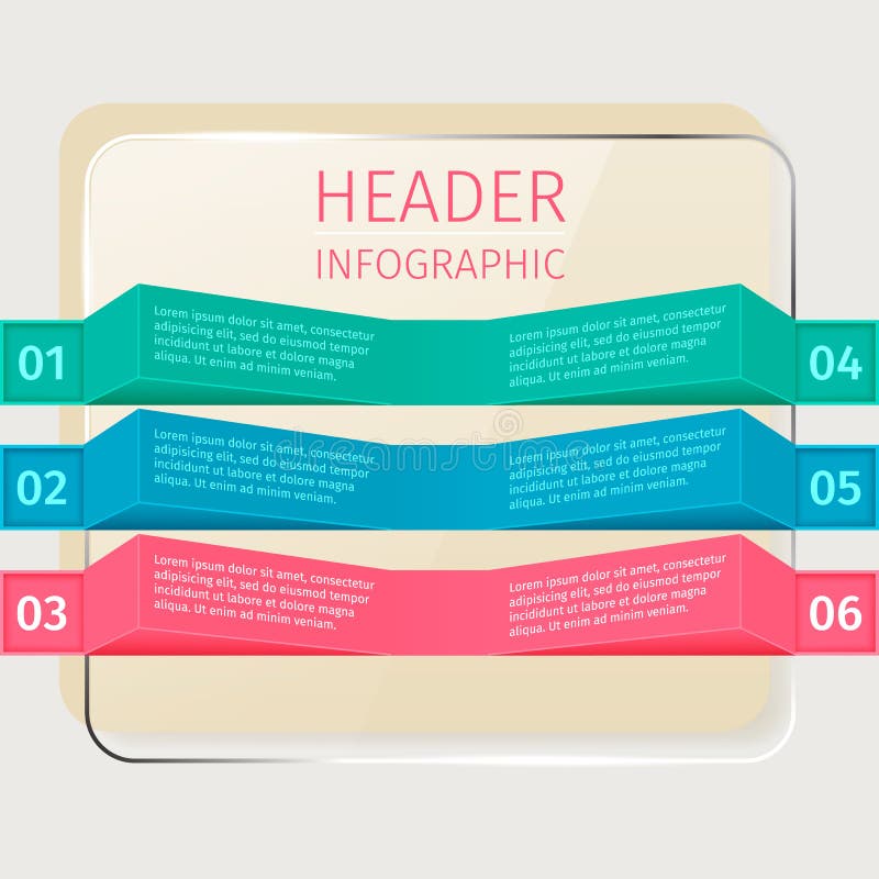 Infographics Against Worried Office Kid Boy Background Stock ...