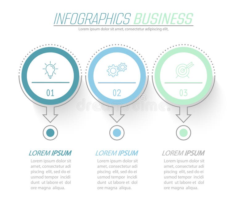 Infographics. Visualization of Business Data, Projects, Trainings ...