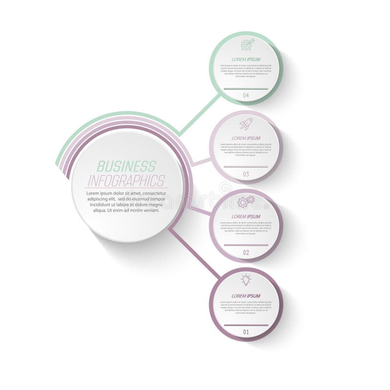 Infographics. Visualization of Business Data, Projects, Trainings ...