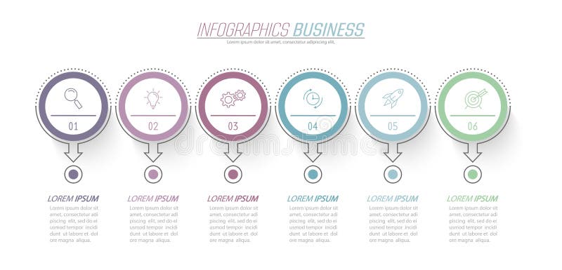 Infographics. Visualization of Business Data, Projects, Trainings ...