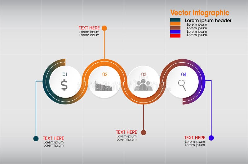 Infographics Work Flow Presentation - Illustreer Een Strategie ...