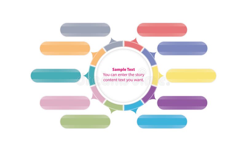 Multi Colored Pie Chart by Bar Graphs Stock Vector - Illustration of ...