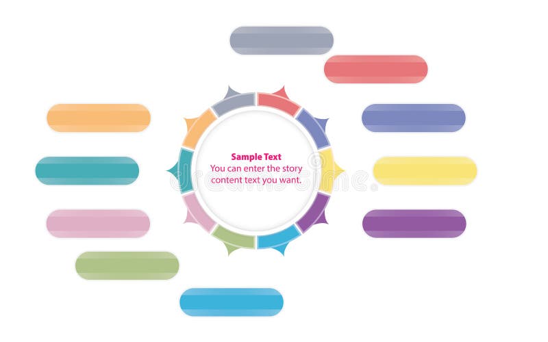 Multi Colored Pie Chart by Bar Graphs Stock Vector - Illustration of ...