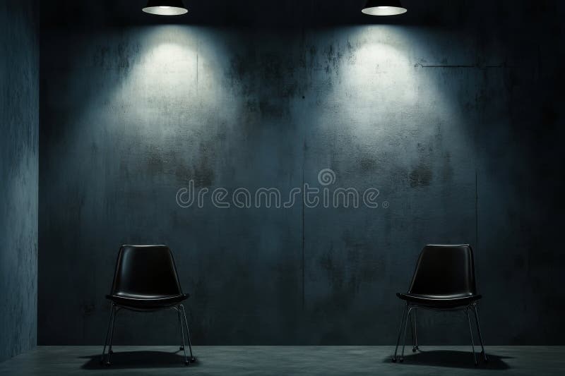 Informal Meeting Space with Modern Lighting Creating an Inviting ...