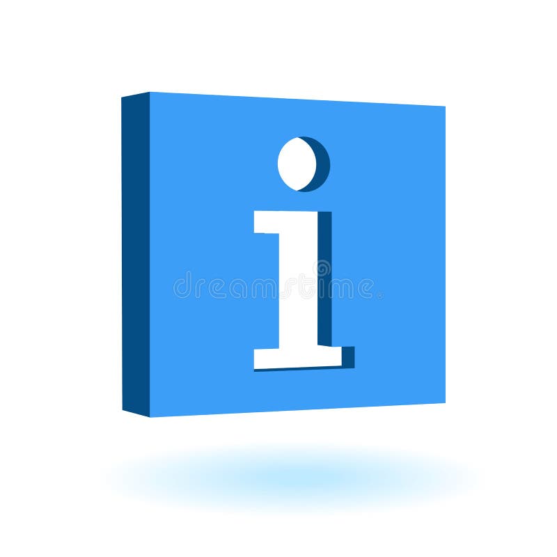 Information sign stock illustration. Illustration of informationn ...
