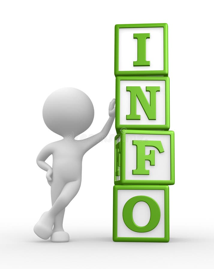 Tecknad Film Om Information Stock Illustrationer - Illustration av ...