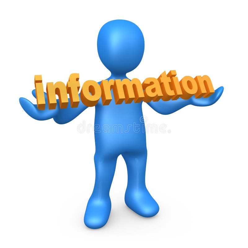 Giving Information stock illustration. Illustration of announcement ...