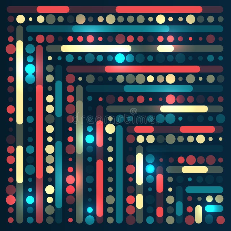 Abstract Stream Information. Filtering Machine Algorithms Stock Vector - Illustration of ...