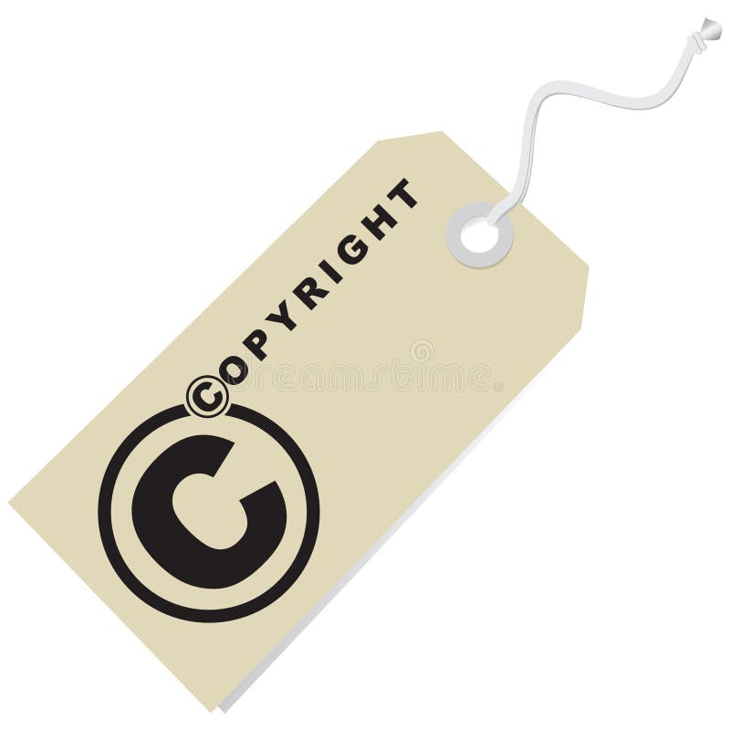 Shortcut with copyright stock vector. Illustration of pattern - 112413578