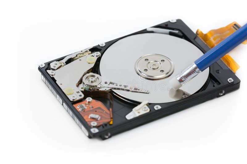Information Backup and Erasing Stock Image - Image of details, efface ...