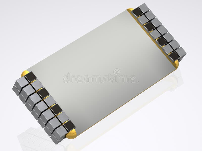 Information board - 3D stock illustration. Illustration of info - 12631023