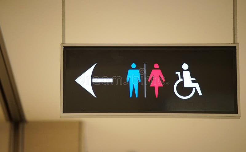 Information board stock image. Image of restroom, public - 254134523