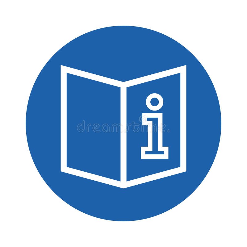 Information Book. Vector Illustration Decorative Design Stock Vector ...