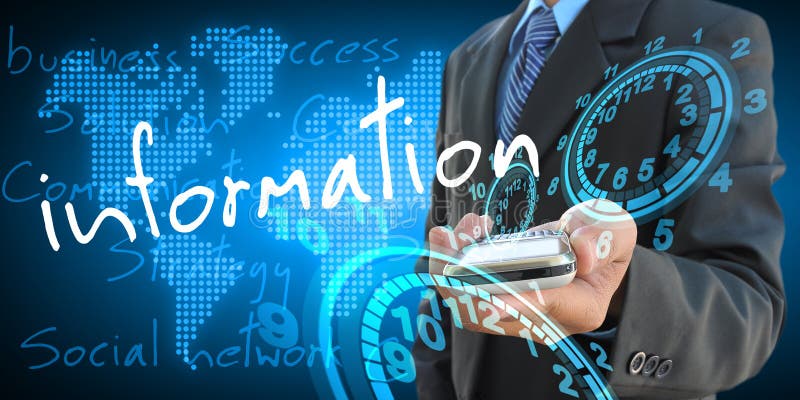 Information stock photo. Image of hand, faqs, details - 45561448