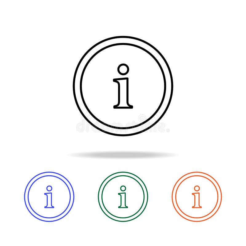 Information Button Icon. Element of Simple Icon for Websites, Web ...