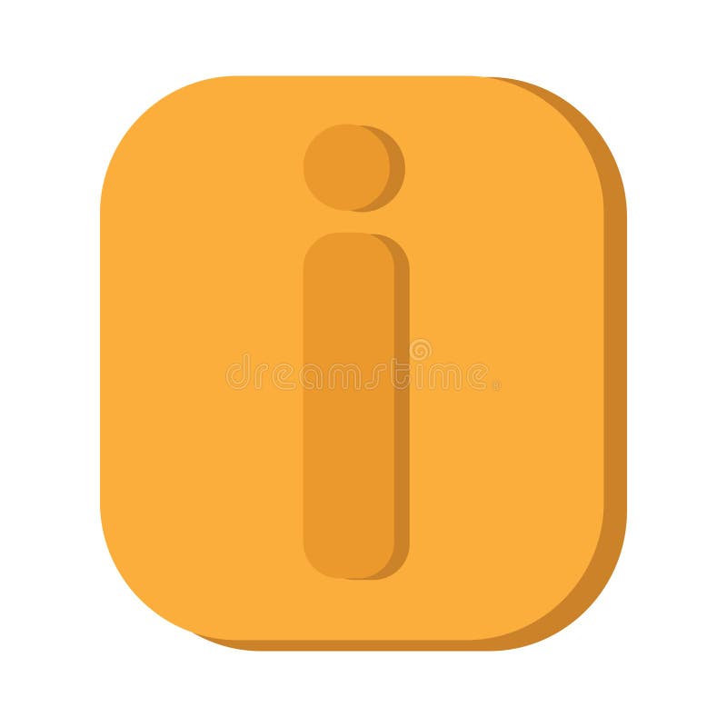 Information Button. Vector Illustration Decorative Design Stock Vector ...