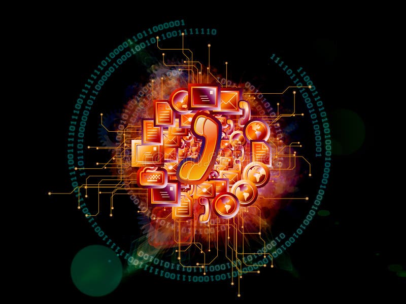 Information cloud stock illustration. Illustration of production - 23937559