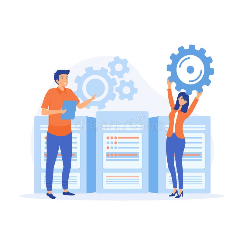Information Collection and Analysis Concept, Big Data Job, Stock Vector ... Information Collection and Analysis Concept, Big Data Job, Stock Vector ...