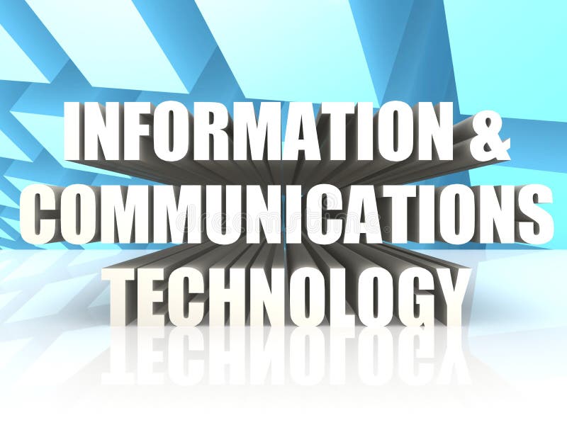 Information and Communications Technology Stock Illustration ...