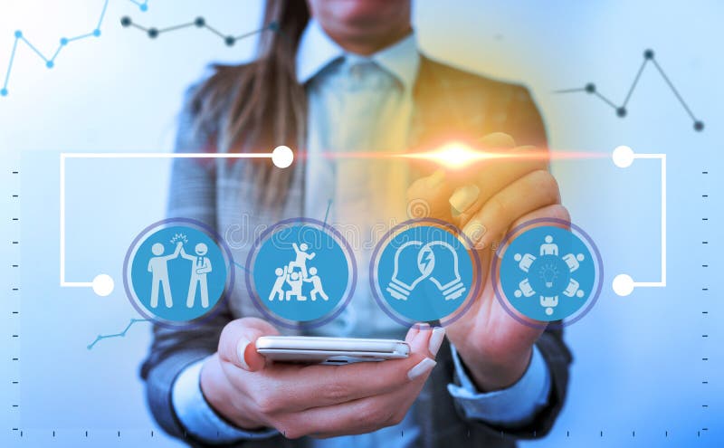 Information Computerization with Infographic Elements and Flat Icons ...