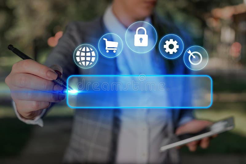 Information Computerization with Infographic Elements and Flat Icons ...