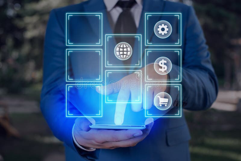 Information Computerization with Infographic Elements and Flat Icons ...