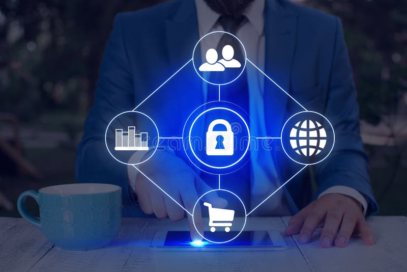 Information Computerization with Infographic Elements and Flat Icons ...