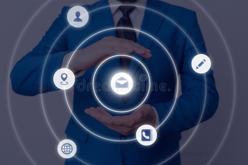 Information Computerization with Infographic Elements and Flat Icons ...