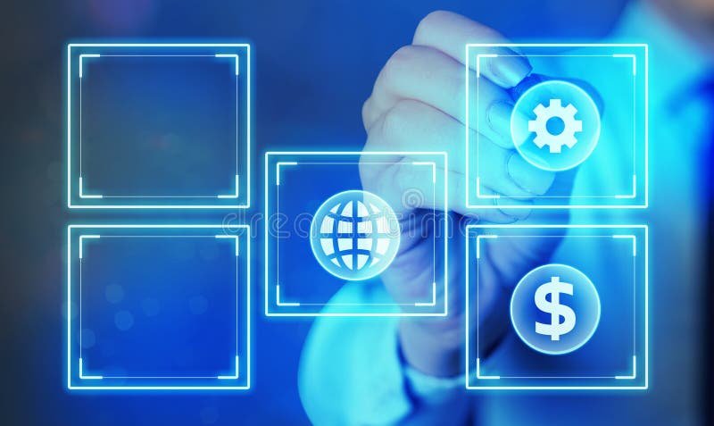 Information Computerization with Infographic Elements and Flat Icons ...