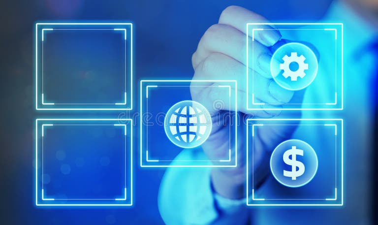 Information Computerization with Infographic Elements and Flat Icons ...