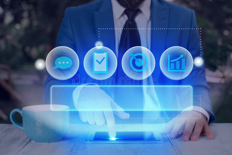 Information Computerization with Infographic Elements and Flat Icons ...