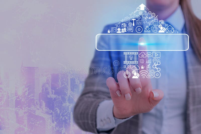 Information Computerization with Infographic Elements and Flat Icons ...