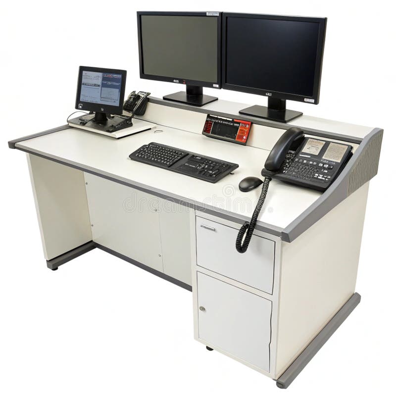 Information Conversation Center on White Background Stock Illustration ...