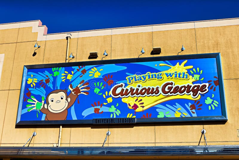 Information of Curious George Editorial Photo - Image of entertainment ...