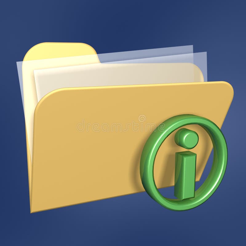 Files and Folder Protection Stock Vector - Illustration of imitation ...