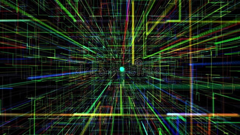 Information Flows through Broken, Winding, High-speed Lines of ...