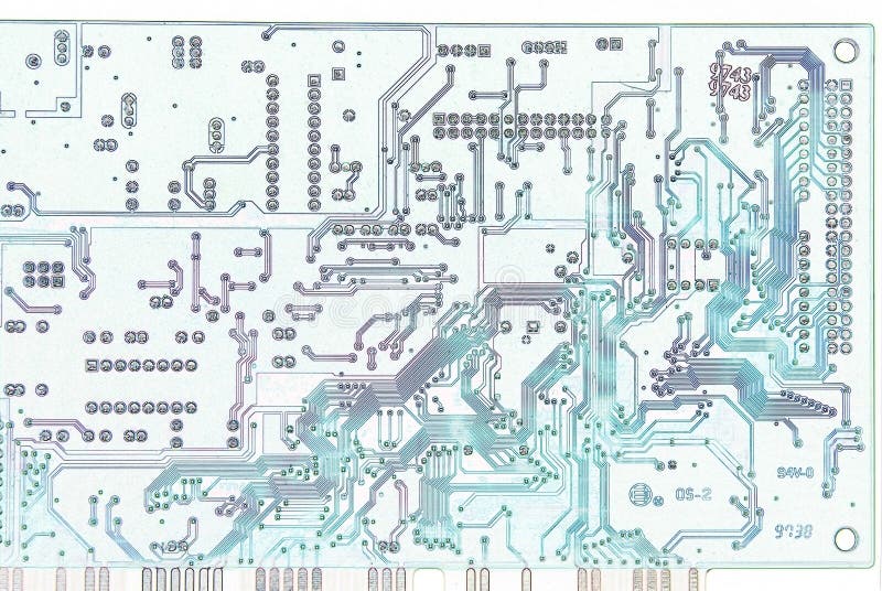 Electronic circuit board stock image. Image of background - 5267585