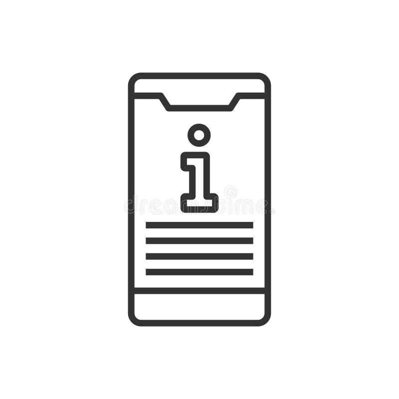 Information Icon stock vector. Illustration of support - 374097172