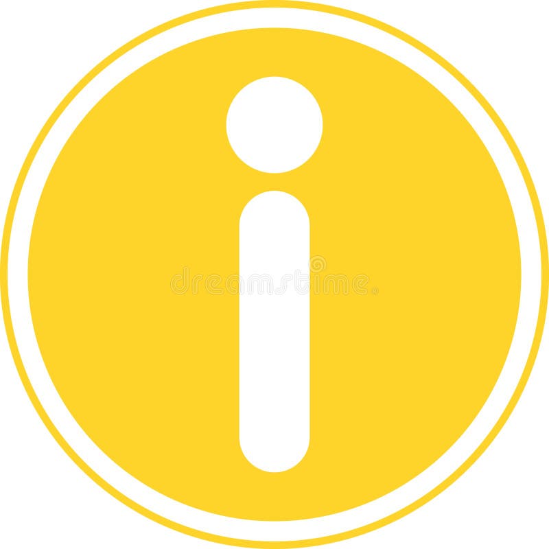 Information Icon, Alert Icon, Icon for Reporting a Message, Button for ...